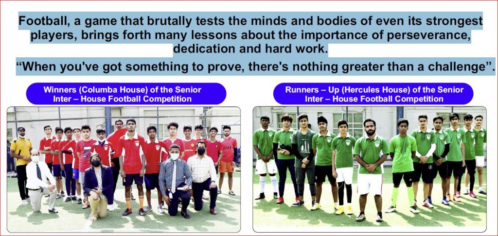 House Football Competition - Crescent English High School
